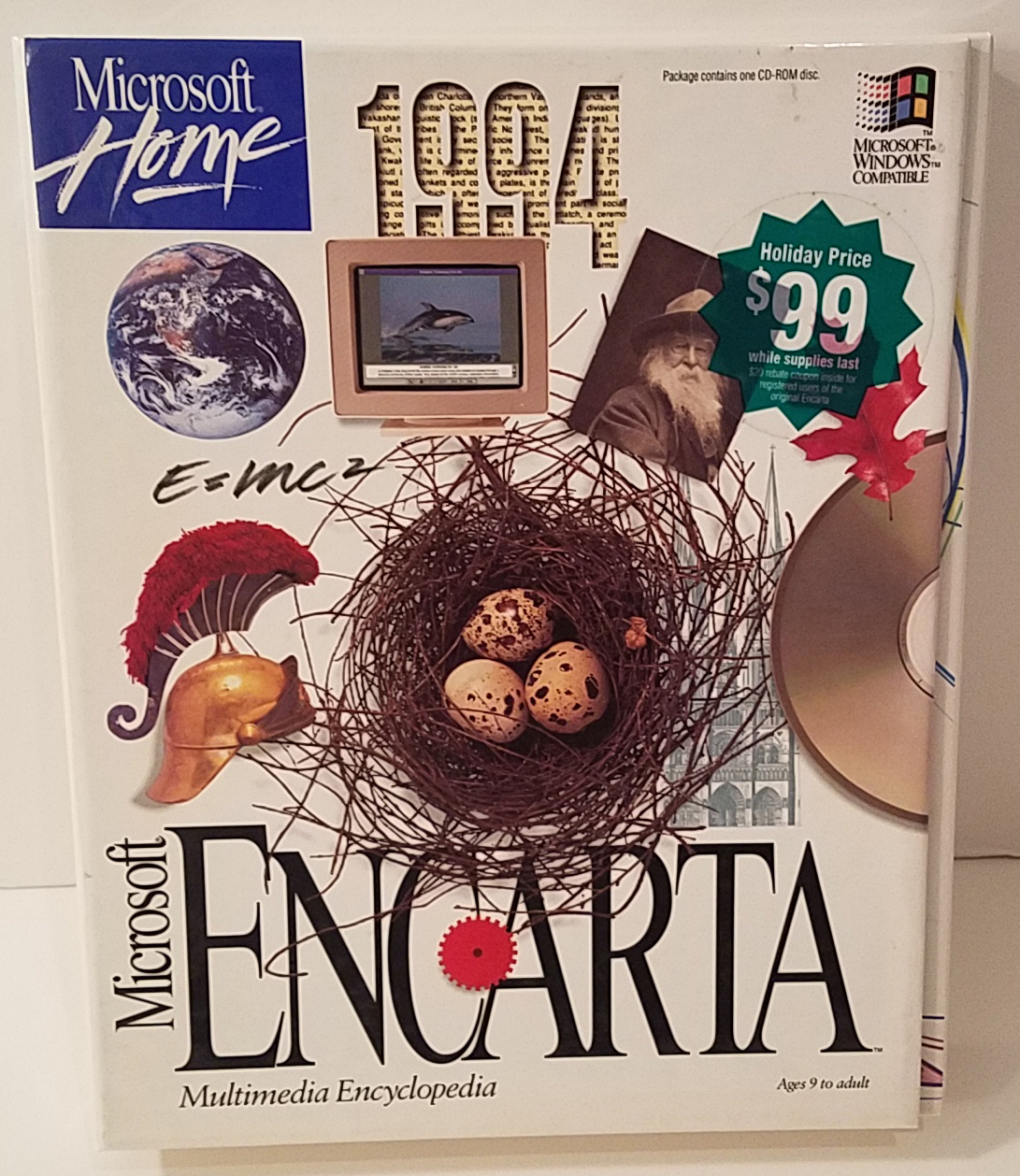 Encarta by Microsoft Home – New Media Museum