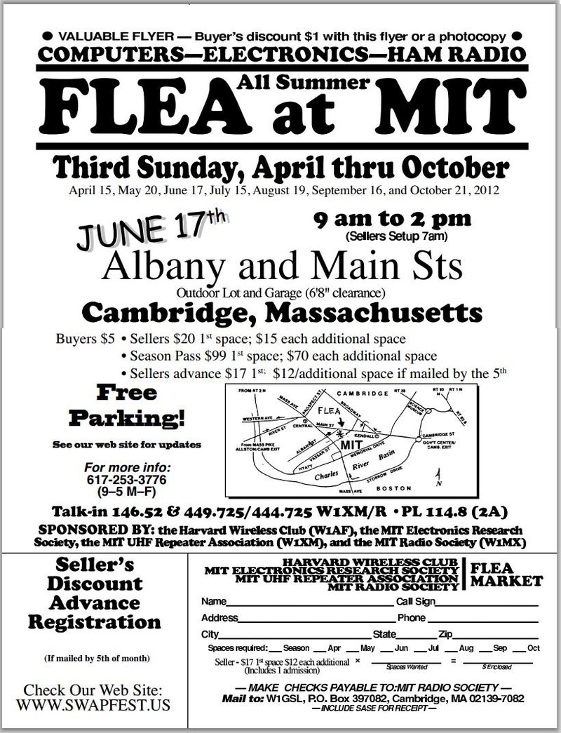 Flea at MIT Flyer – New Media Museum